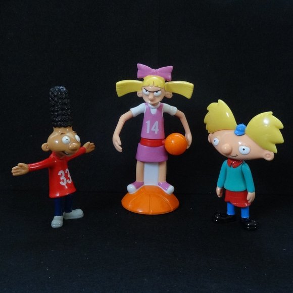 Wendy's | Toys | Hey Arnold Arnold Helga Gerald Nickelodeon | Poshmark